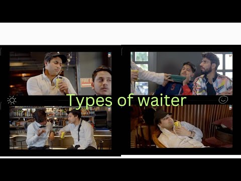 Types of waiter#trending #viral #harshbeniwal - YouTube