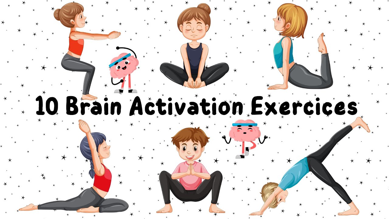 Brain Activation Exercises/ Yoga for Sharp focus and Memory / Yoga for ...