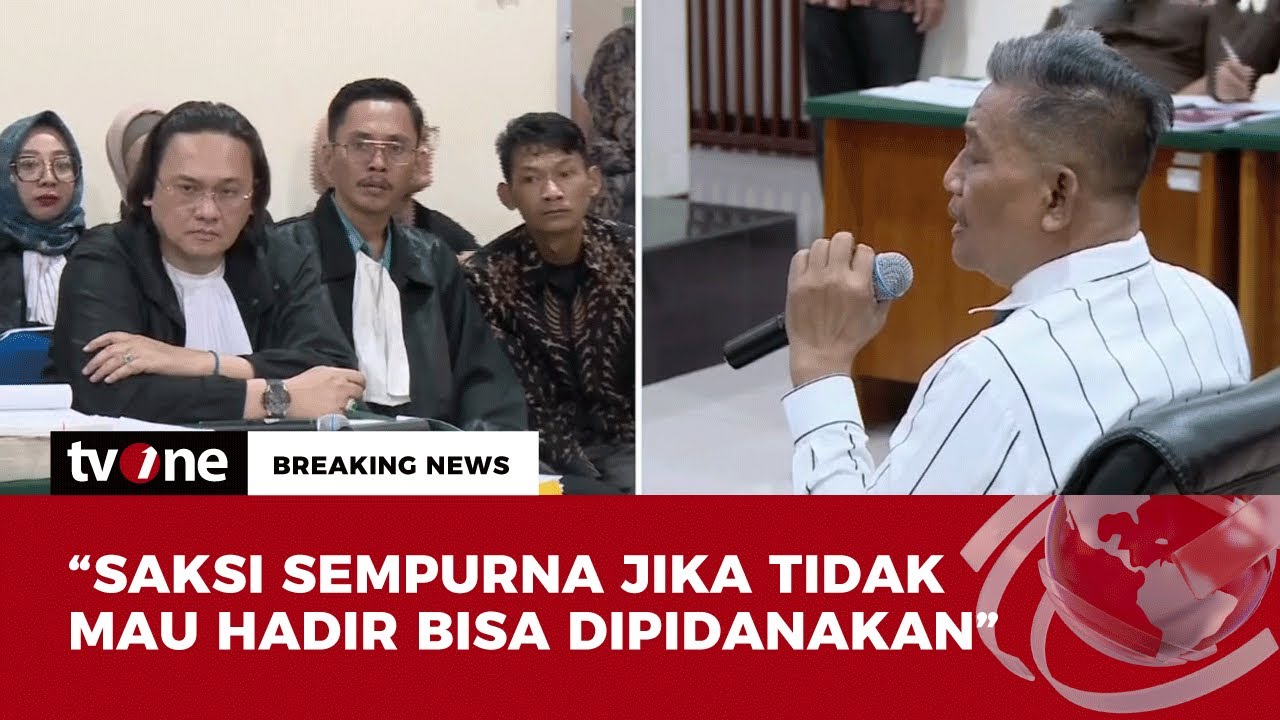 Dede dan Aep Tidak Hadir di Pengadilan, Saksi Sempurna Menurut Prof ...