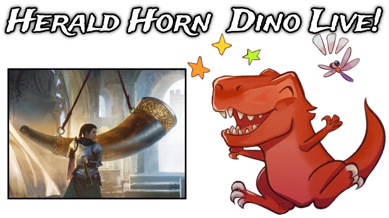 Herald Horn Dino, (Chillin, Tweaking and Ranked) MtG Arena, Historic ...