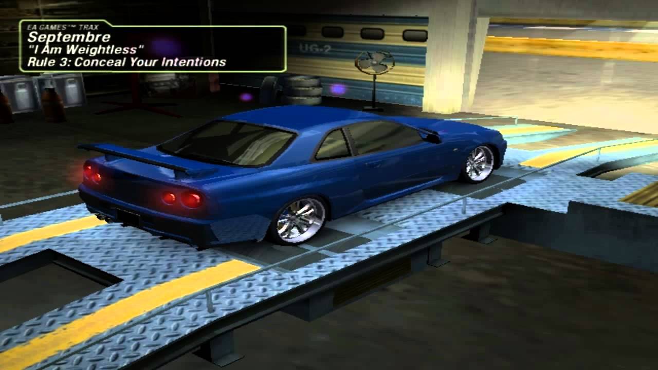 NFS U2 : 950 HP Nissan GT-R R34 - YouTube