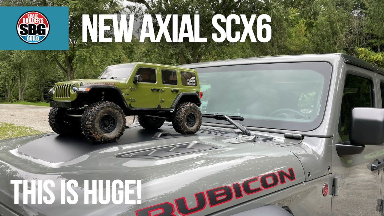 Axial SCX6 Wrangler Rubicon - It's HUGE! - YouTube