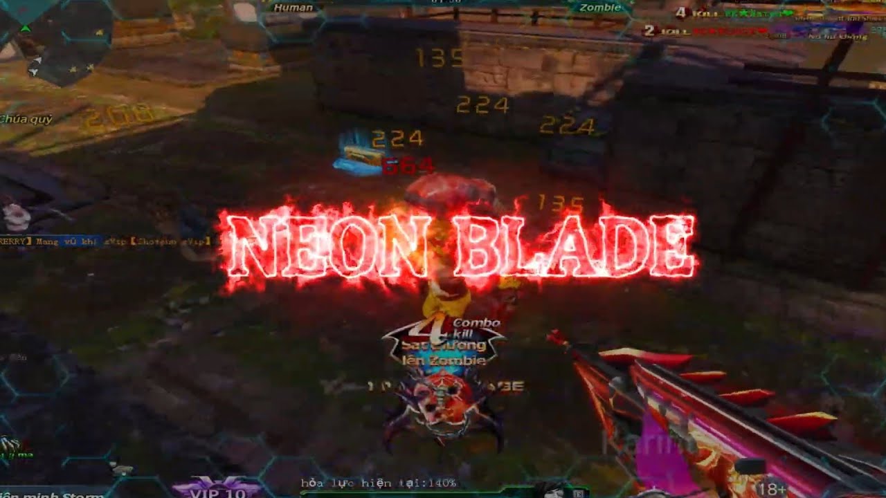 [Truy Kích] NEON BLADE | SCAR LEGEND FULL EDIT - YouTube