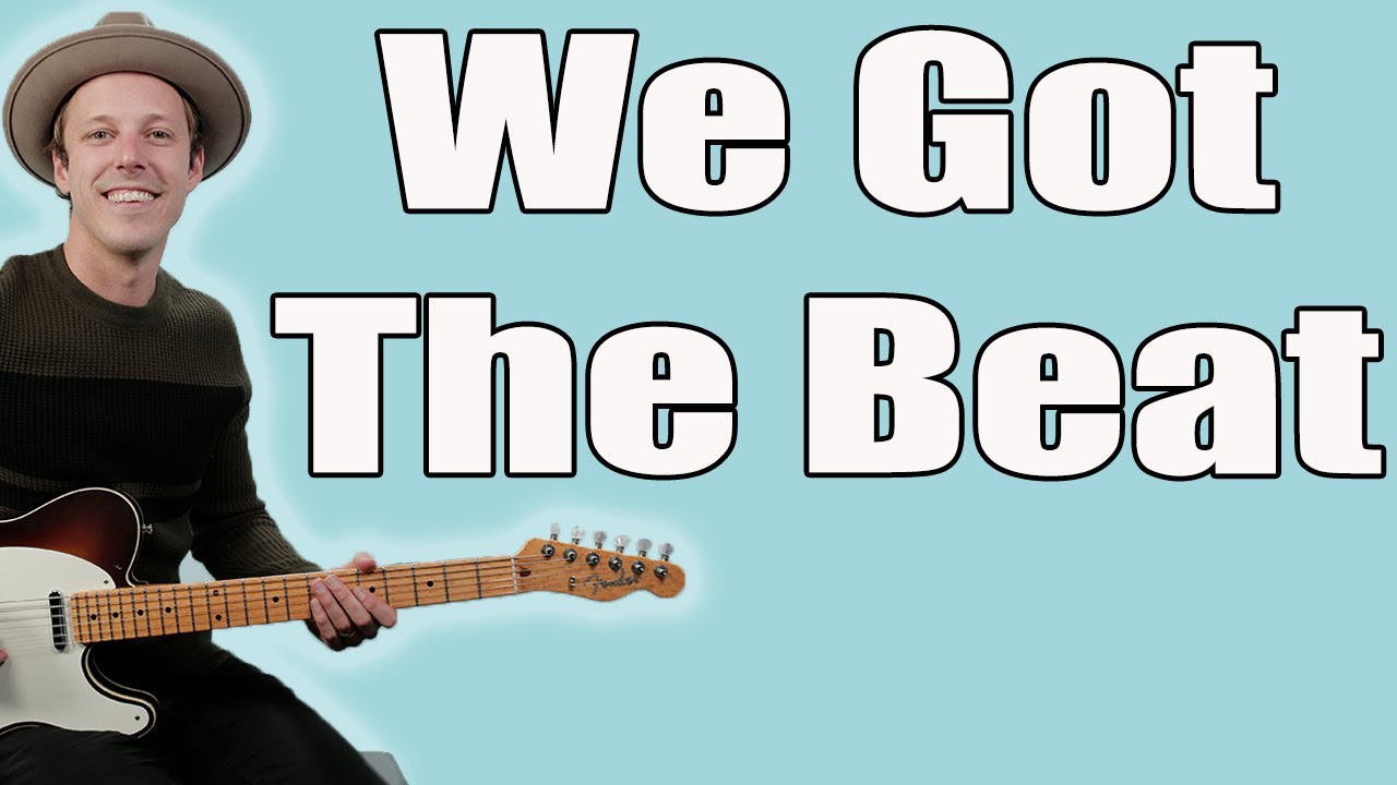 Go-Go's We Got The Beat Guitar Lesson + Tutorial - YouTube