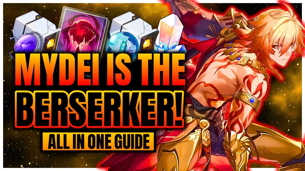 Mydei Guide: Lightcones, Relics, Materials and Teams | Honkai: Star ...