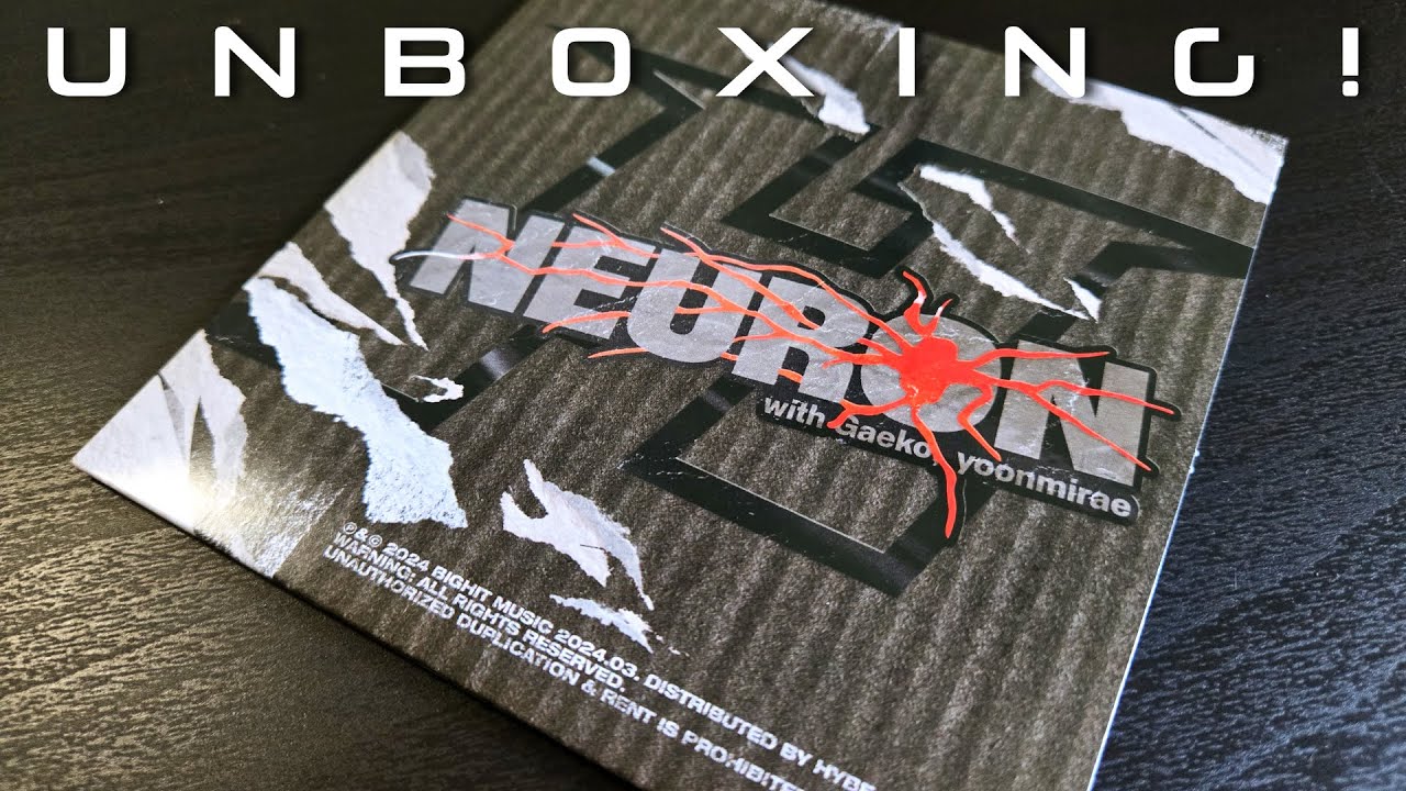 J-Hope (of BTS): NEURON - CD Single Unboxing - YouTube