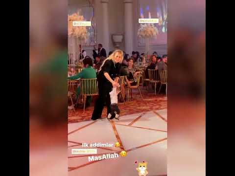 Reksane Ekizleriyle gozel reqs etdi Aysunun nisani