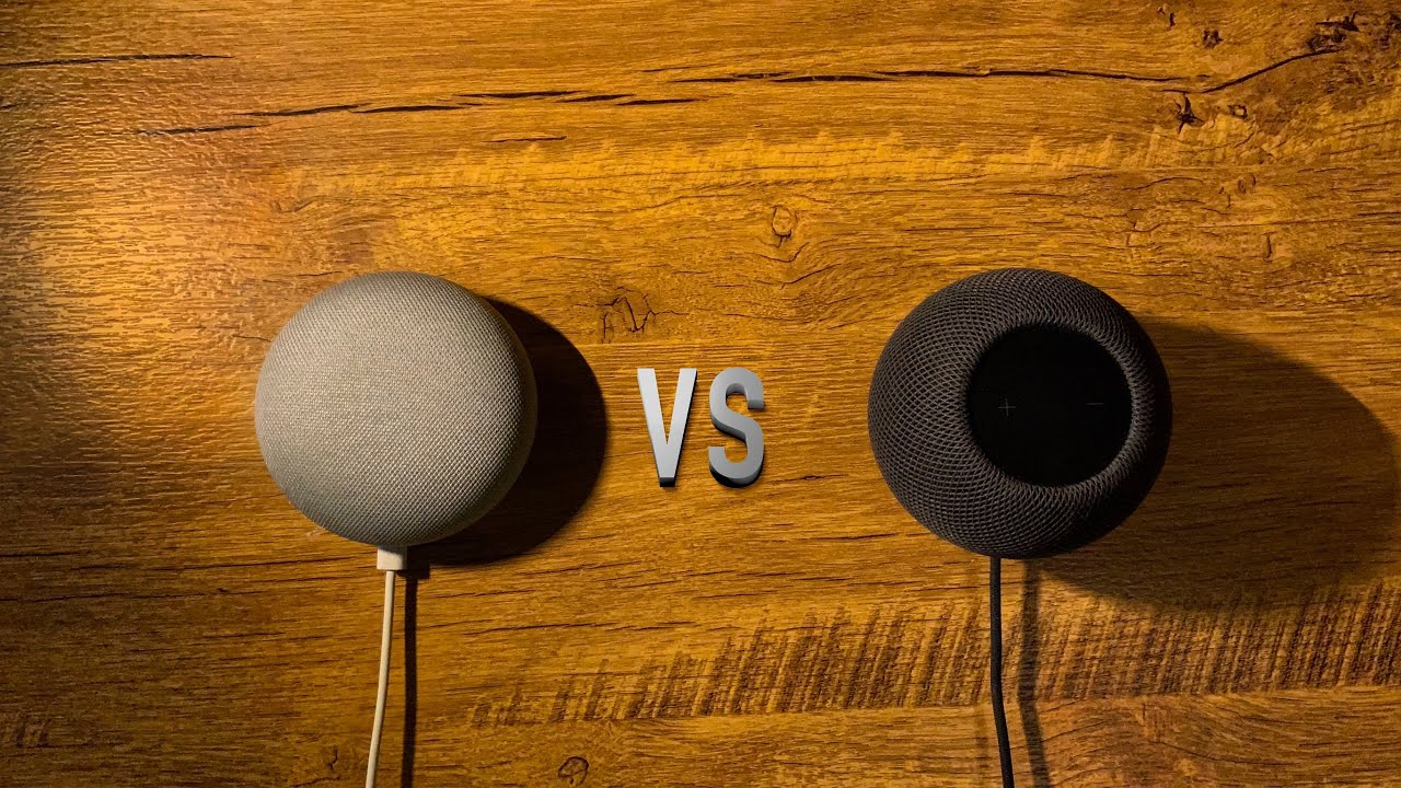 Google Home mini vs HomePod mini - YouTube
