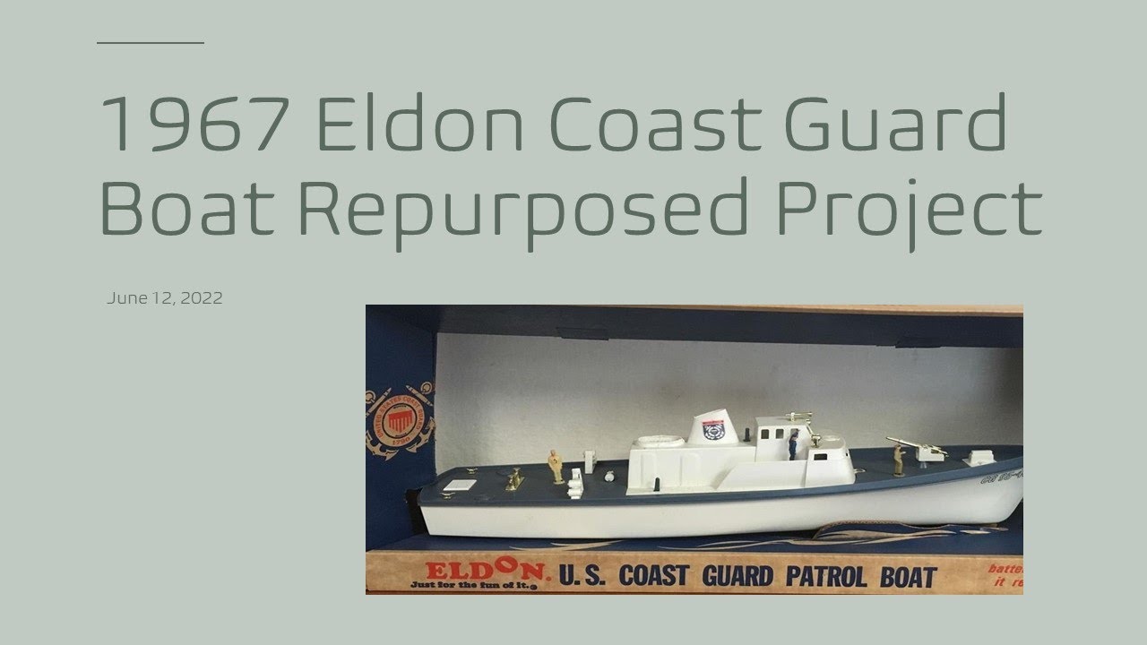 1967 Eldon Coast Guard Boat Repurposed Project - YouTube