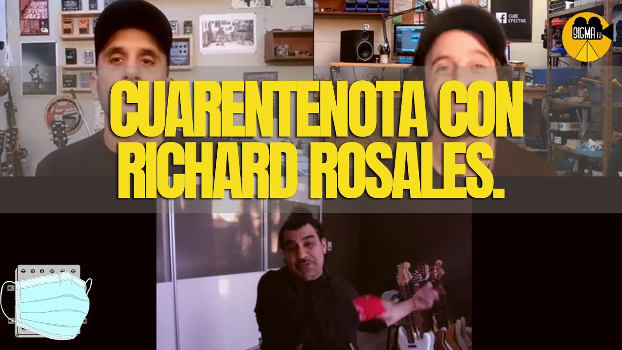 Cuarentenota con Richard Rosales. - YouTube