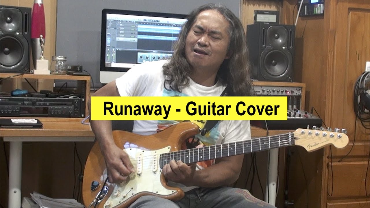 Runaway - Bon Jovi - Guitar Cover by Harry Gusman - YouTube