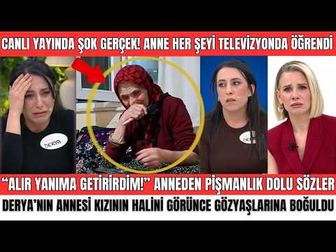 Esra Erol'da DERYA ÇAPAR'IN ANNESİNDEN ACI DOLU SÖZLER BEN KIZIMI KİME EMANET ETMİŞİM 
