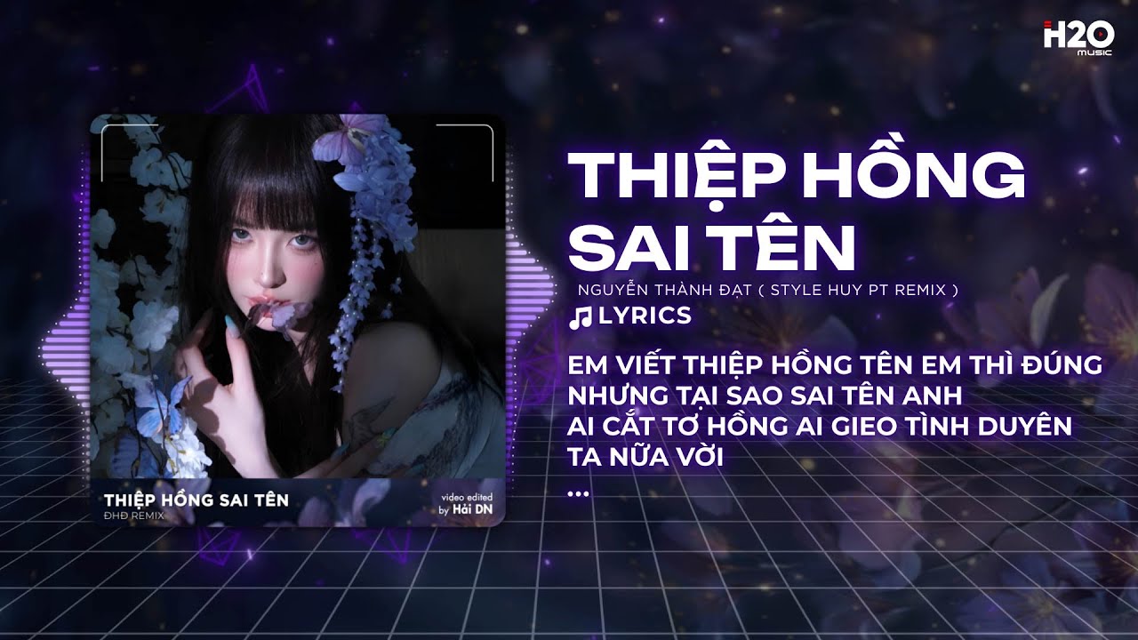 Thiệp Hồng Sai Tên (Style Huy PT Remix) - Nguyễn Thành Đạt🎼 Em Viết ...