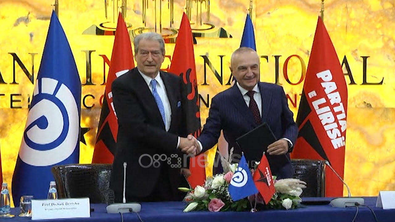 Meta e Berisha firmosin marrëveshjen e bashkëpunimit për zgjedhjet ...