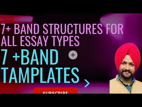 7+ band Template of all essay types, how to rephrase INTRO, GIVE ...