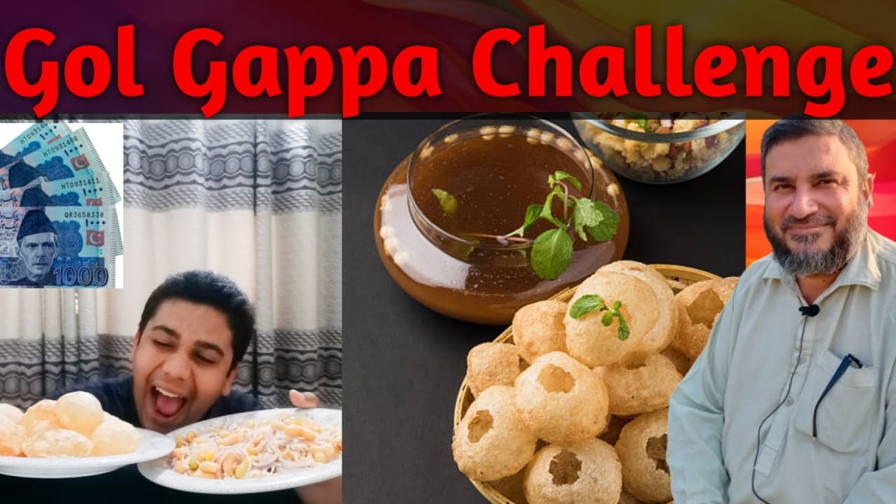 Gol Gappa Challenge| Faiq vs Muni 😛😀😍 - YouTube