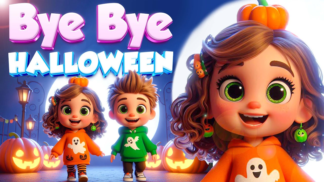Bye Bye Halloween! | ChuChuu Kids - Nursery Rhymes & Kids Songs - YouTube