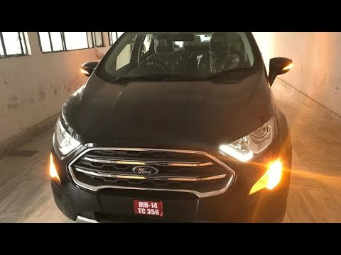 New Ford EcoSport Absolute Black Colour !! - YouTube