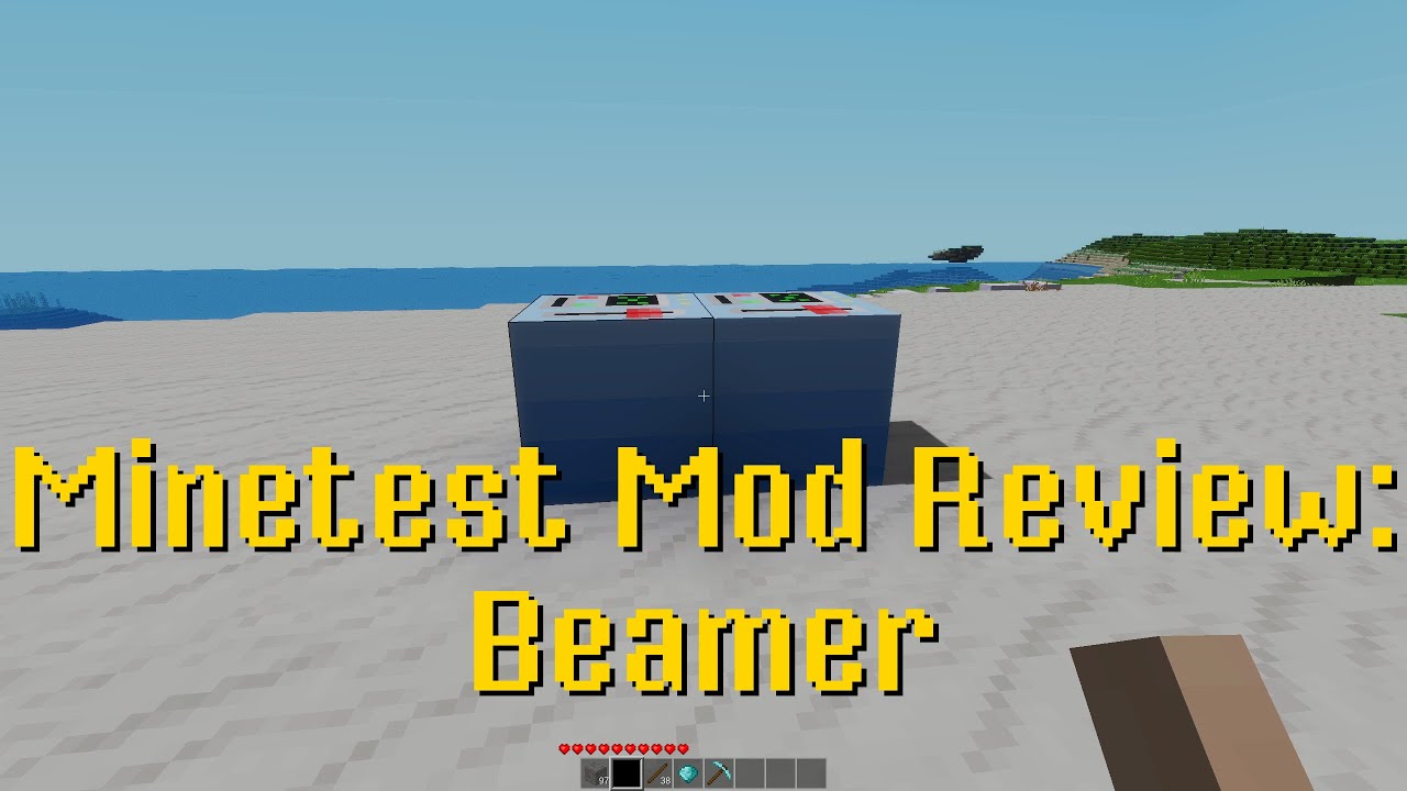 Minetest Mod Review: Beamer - YouTube