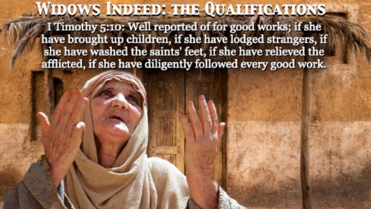 Caring For Widows - YouTube
