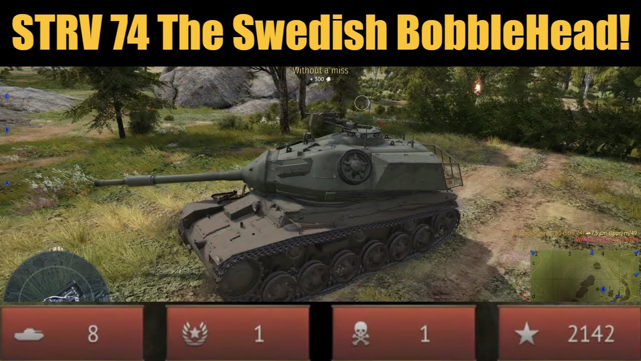 STRV 74 The Tiger Killer! - YouTube