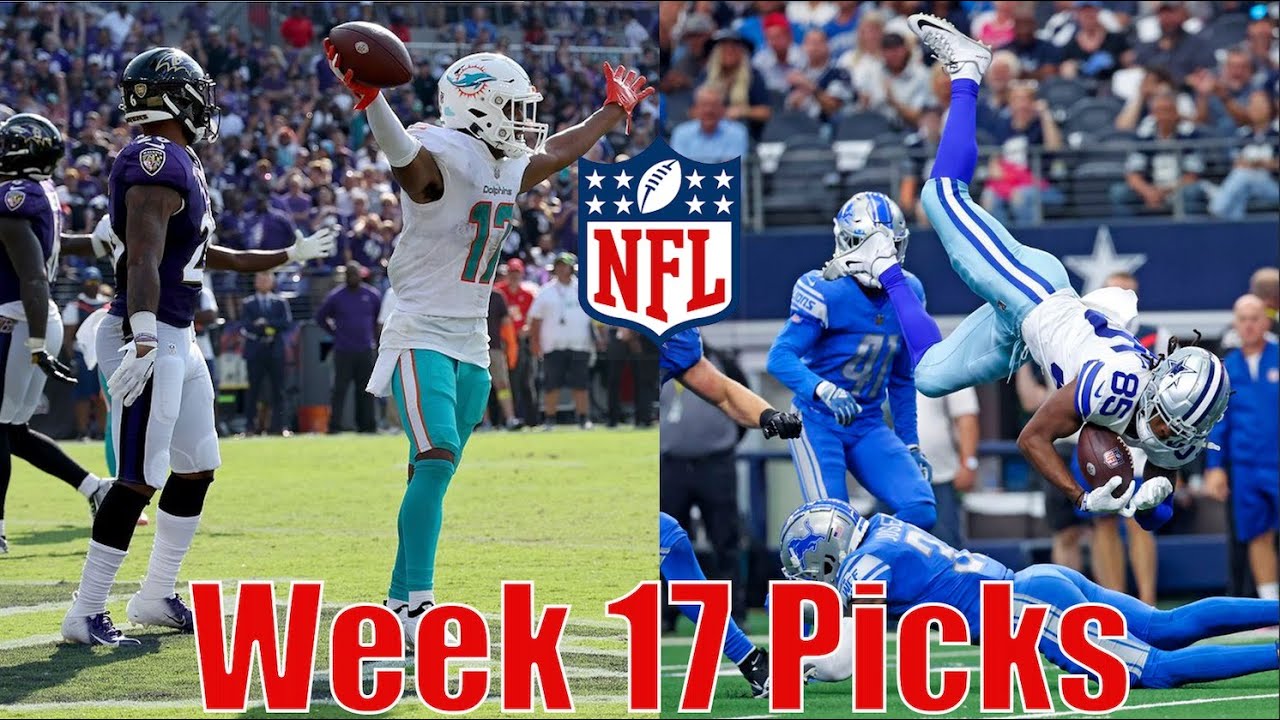 NFL Week 17 Game Picks and Predictions | Betting Locks - YouTube