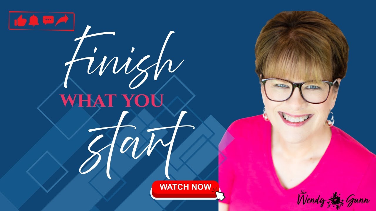 Finish What You Start (4 Biblical Steps to End Well and Live Guilt-Free ...