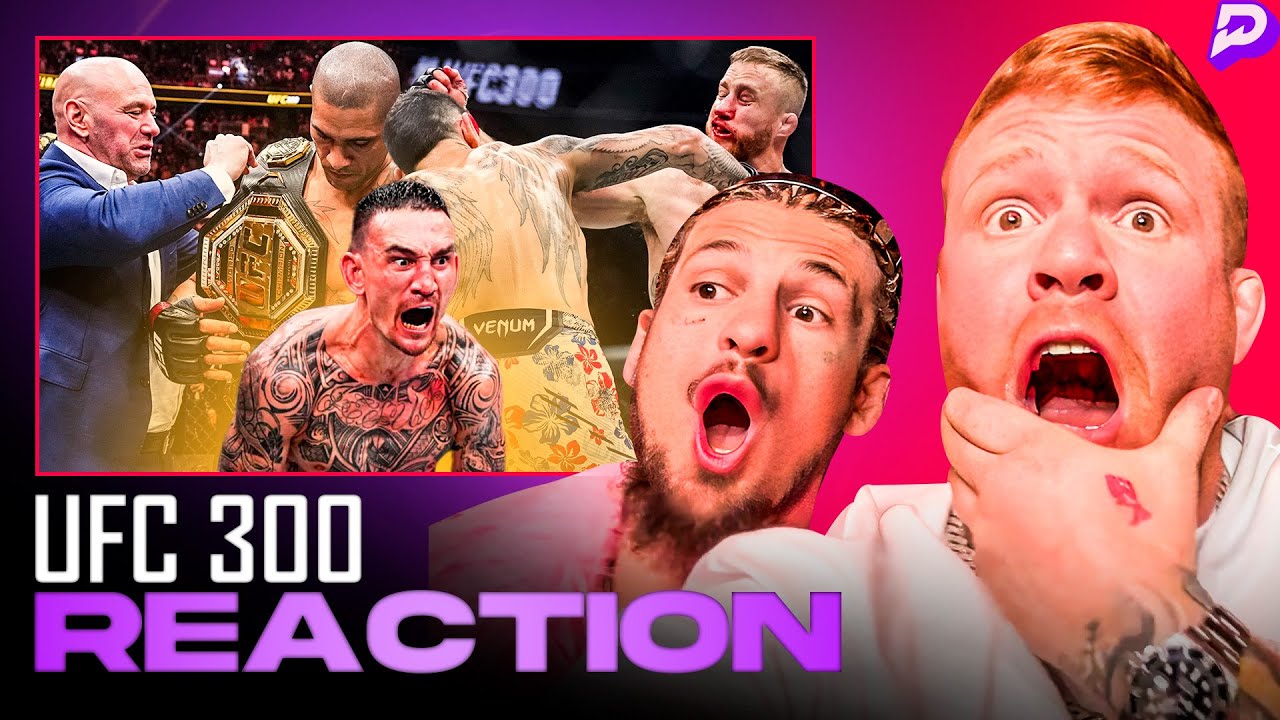 TIM WELCH INSTANT REACTION TO INSANE HOLLOWAY KO | LIVE FROM UFC 300 ...