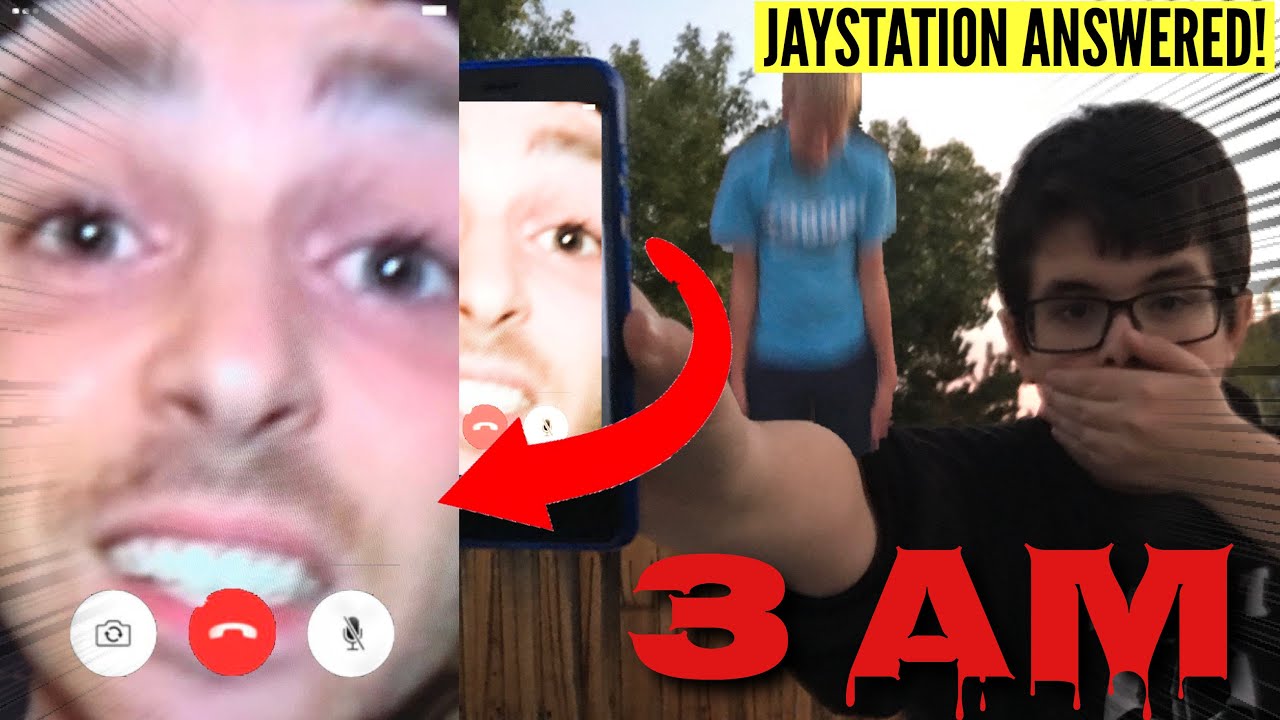 WE CALLED IMJAYSTATION ON THE PHONE AT 3AM!! (HE ANSWERED!) *VERY SCARY ...