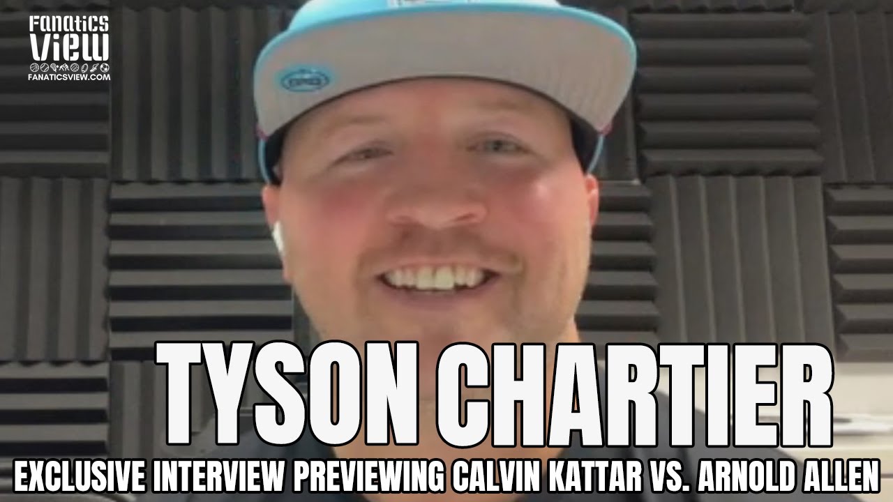 Calvin Kattar's coach Tyson Chartier previews Arnold Allen main event - YouTube