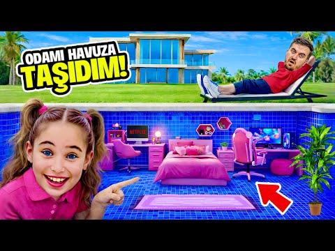 ELİF SİNEM EVİ TERK ETTİ ‼️ BAKIN HAVUZA TAŞINDI !! 