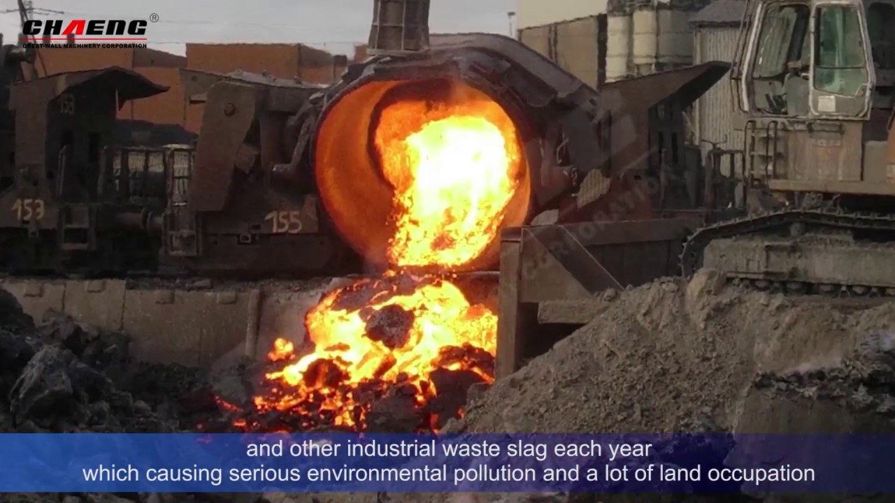 Protect environment,Turn waste into Wealth, Industrial waste slag ...