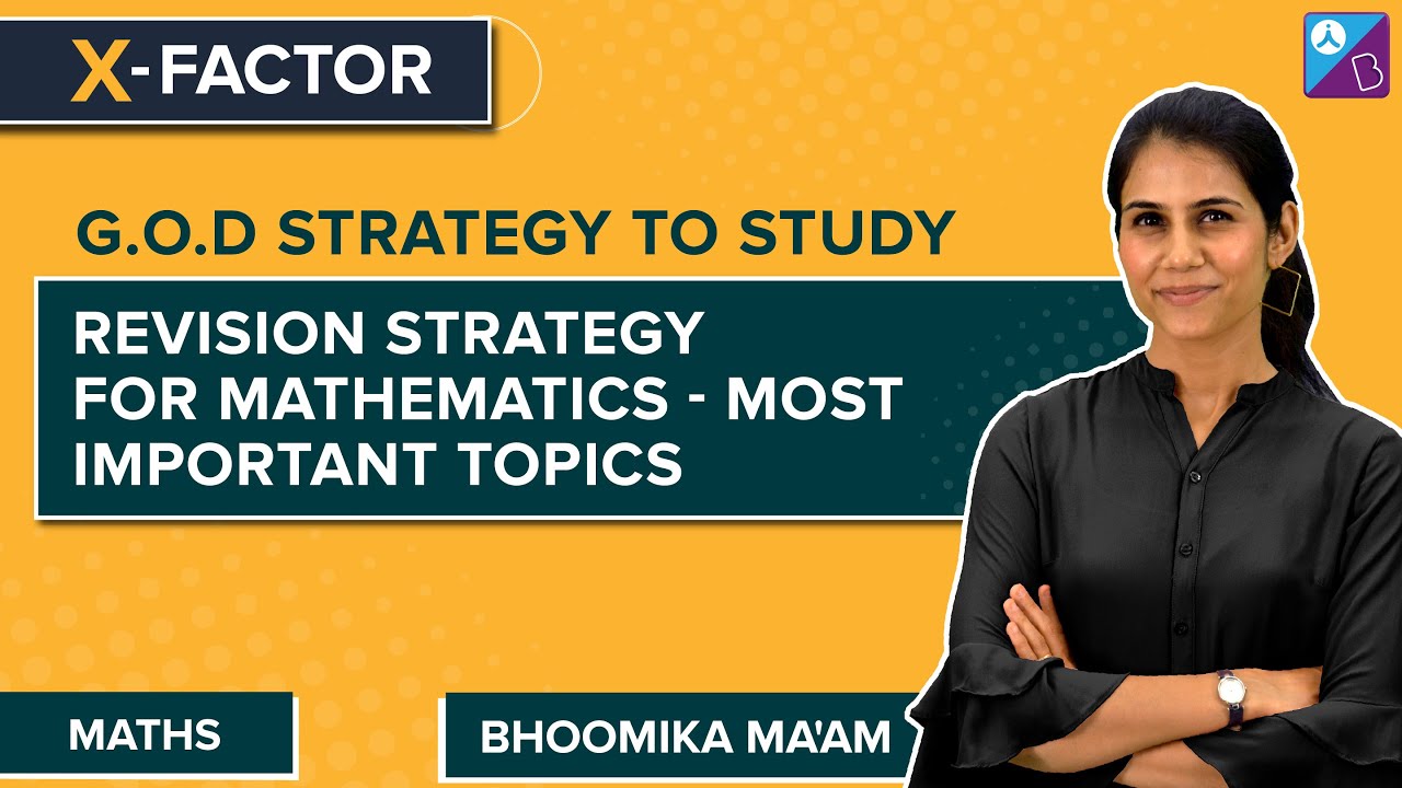 JEE Advanced 2022: Maths Revision Strategy (G.O.D) and Important Topics ...