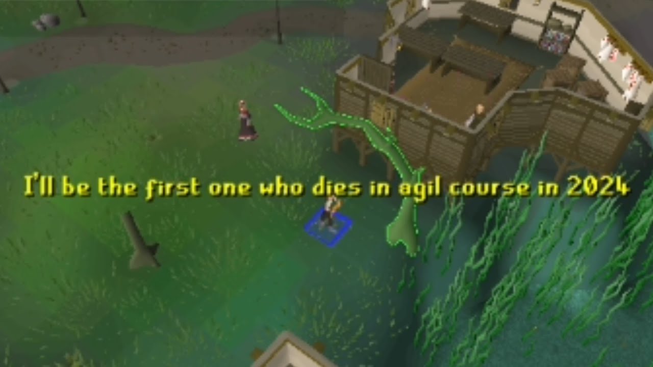 (OSRS) "I'll be the first one who dies in agil course in 2024" || Old ...