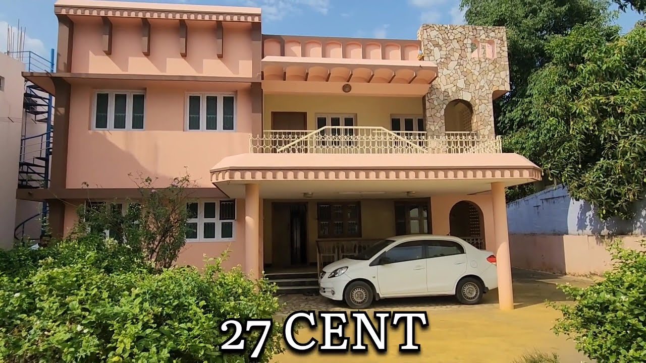 27 CENT RESALE HOUSE FOR SALE || ONLY LAND COST || 5 BHK || COIMBATORE ...
