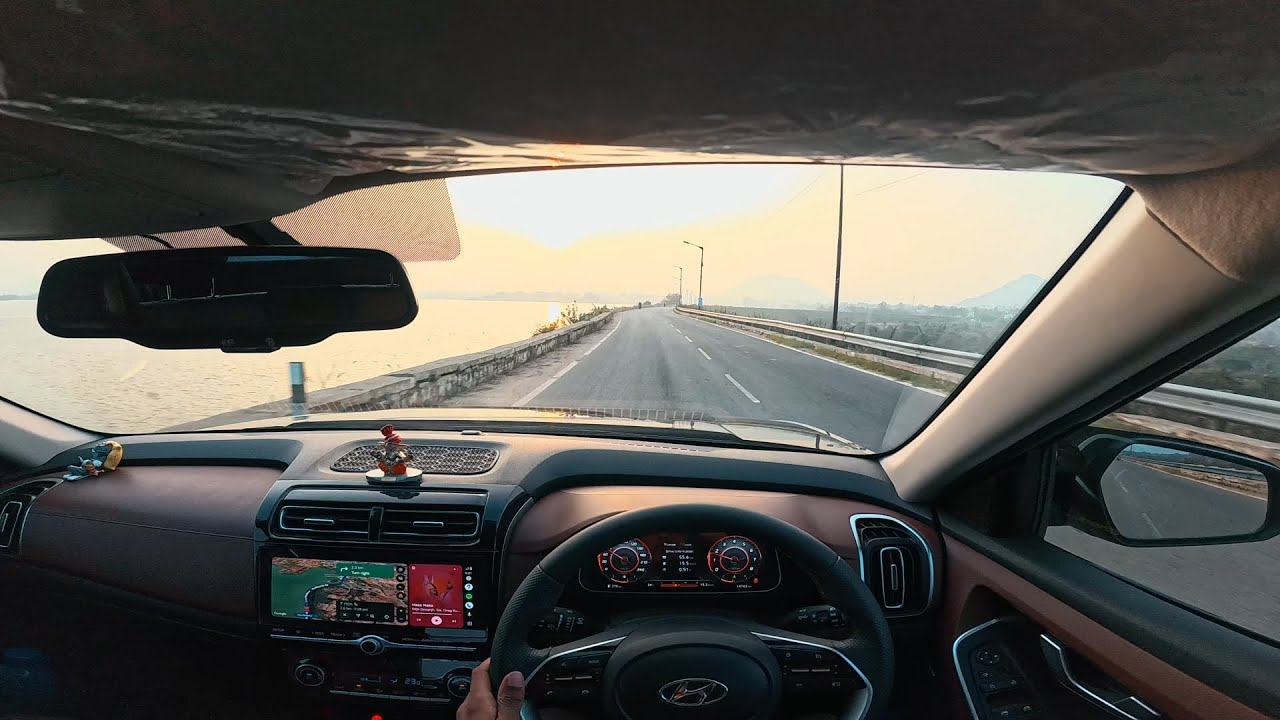 POV : Sunset Drive to Gudibande Fort - YouTube