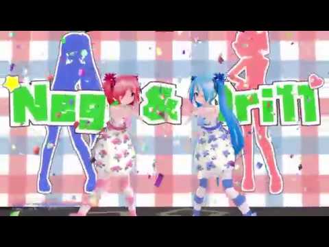 【MMD】[ネギドリル/NegiDrill] 恋のミュージックアワー/Love Music Hour【UTAUカバー】 - YouTube