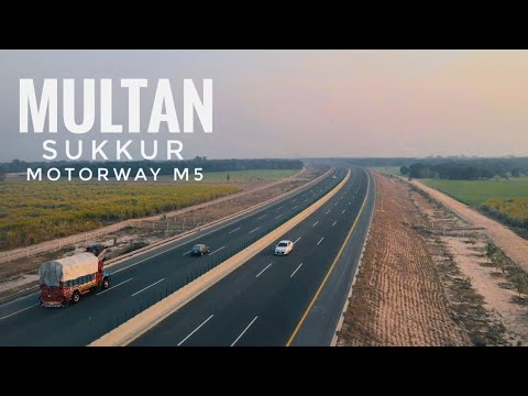 Multan Lahore Motorway Journey | CPEC M3 M4 | Roads of Pakistan - YouTube