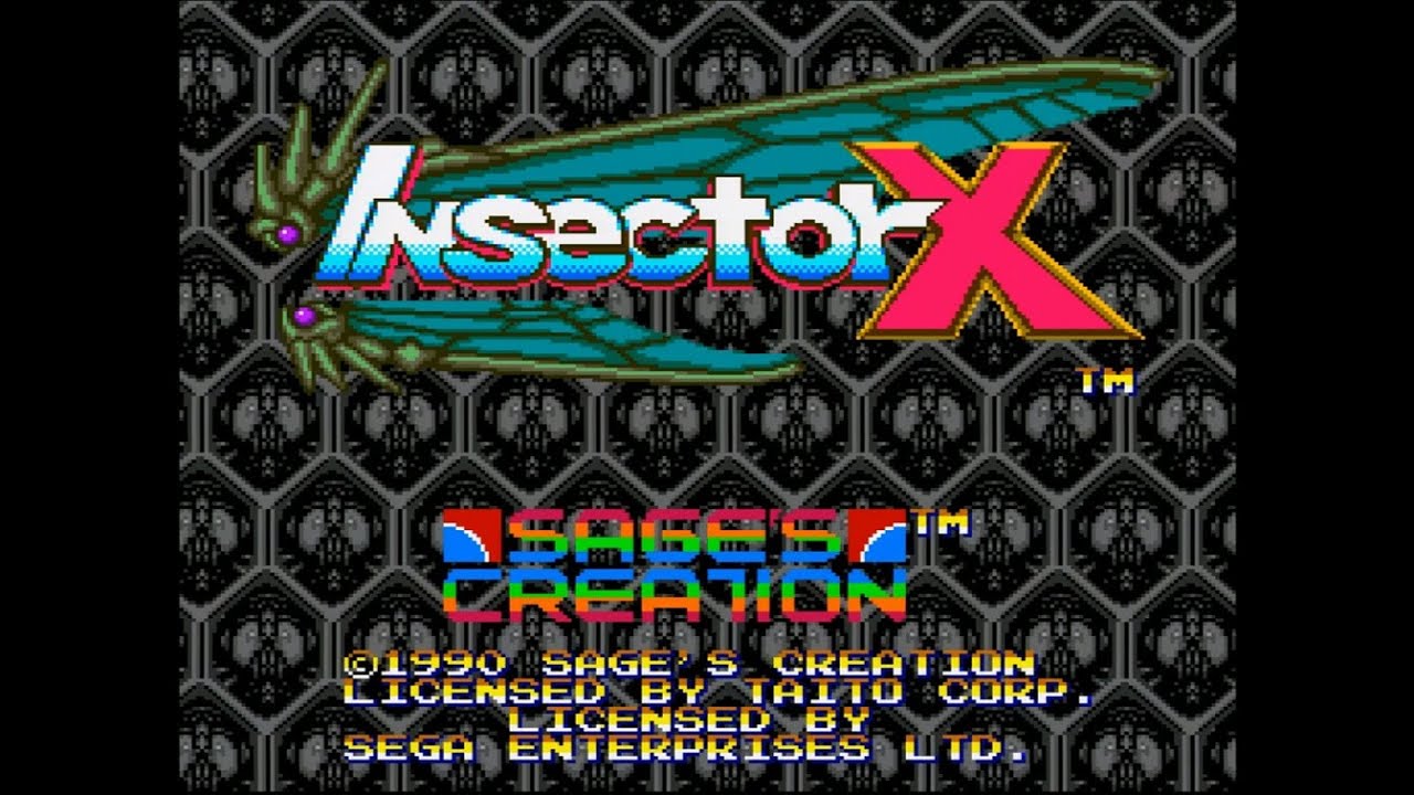 (Genesis / Mega Drive) Insector X - No Death Clear, 1CC 1080p60 - YouTube