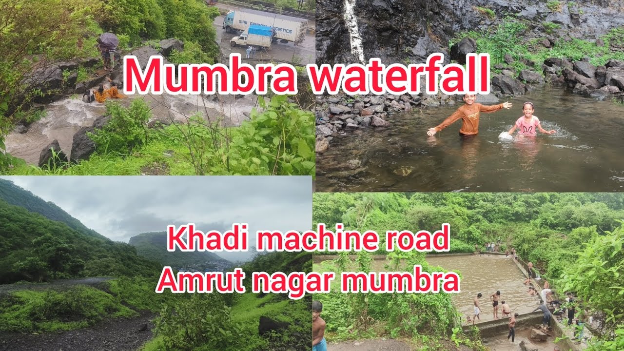 mumbra waterfall! mumbai tour awesome climate waterfall in mumbai ...