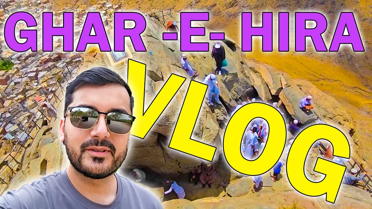 Climbing Ghar e Hira Full TOUR Inside | Gare Hira Makkah ki Ziyarat ...