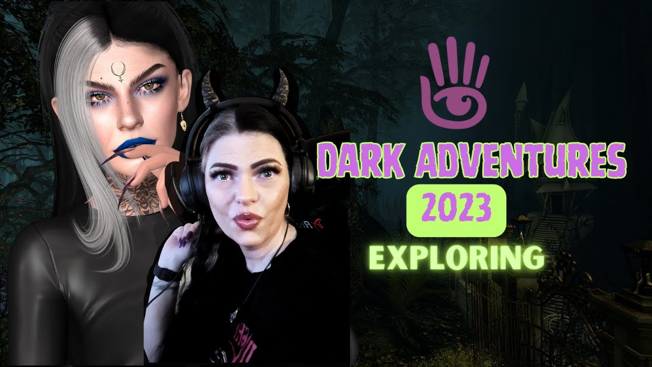 Halloween Adventures in Second Life l Exploring Dark Adventures! 2023 🌍 ...