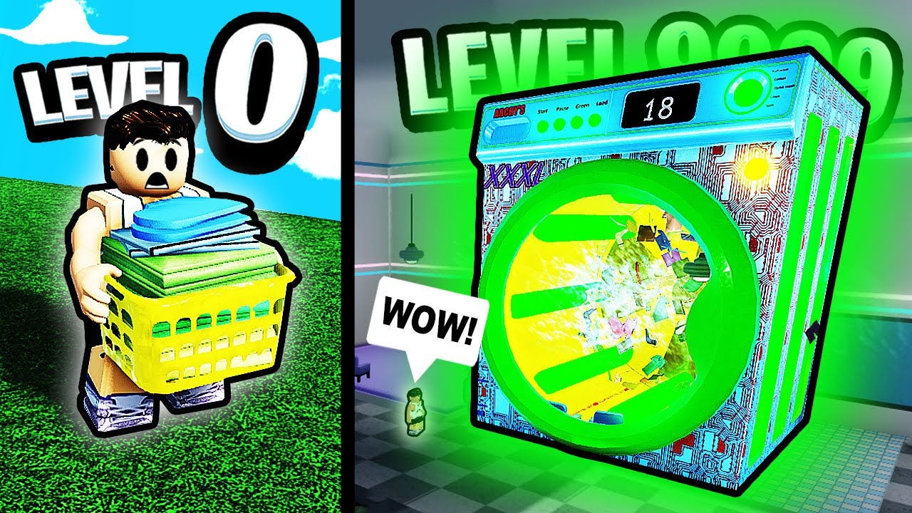 Unlocking The RAREST LAUNDRY WASHER POSSIBLE? - Roblox - YouTube