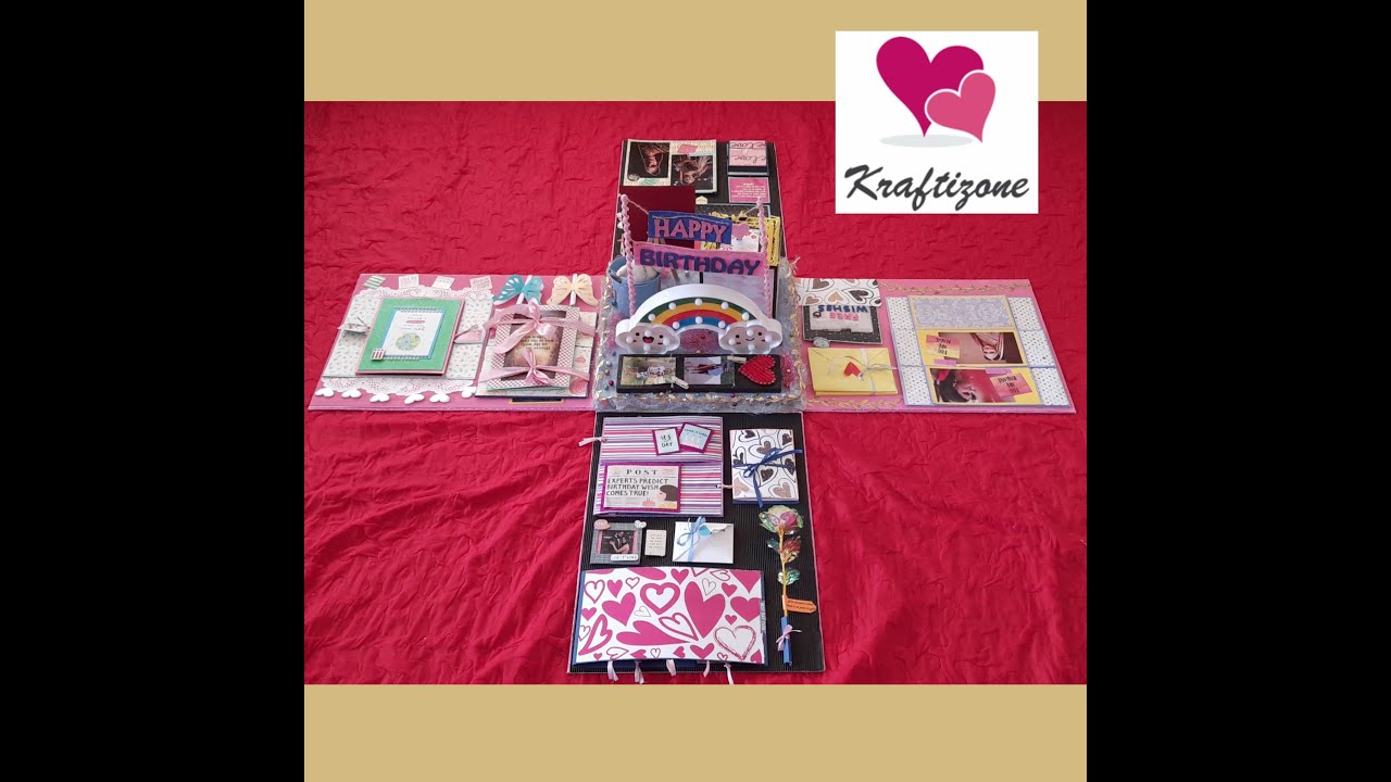 huge explosion box | giant explosion box | birthday card | birthday ...