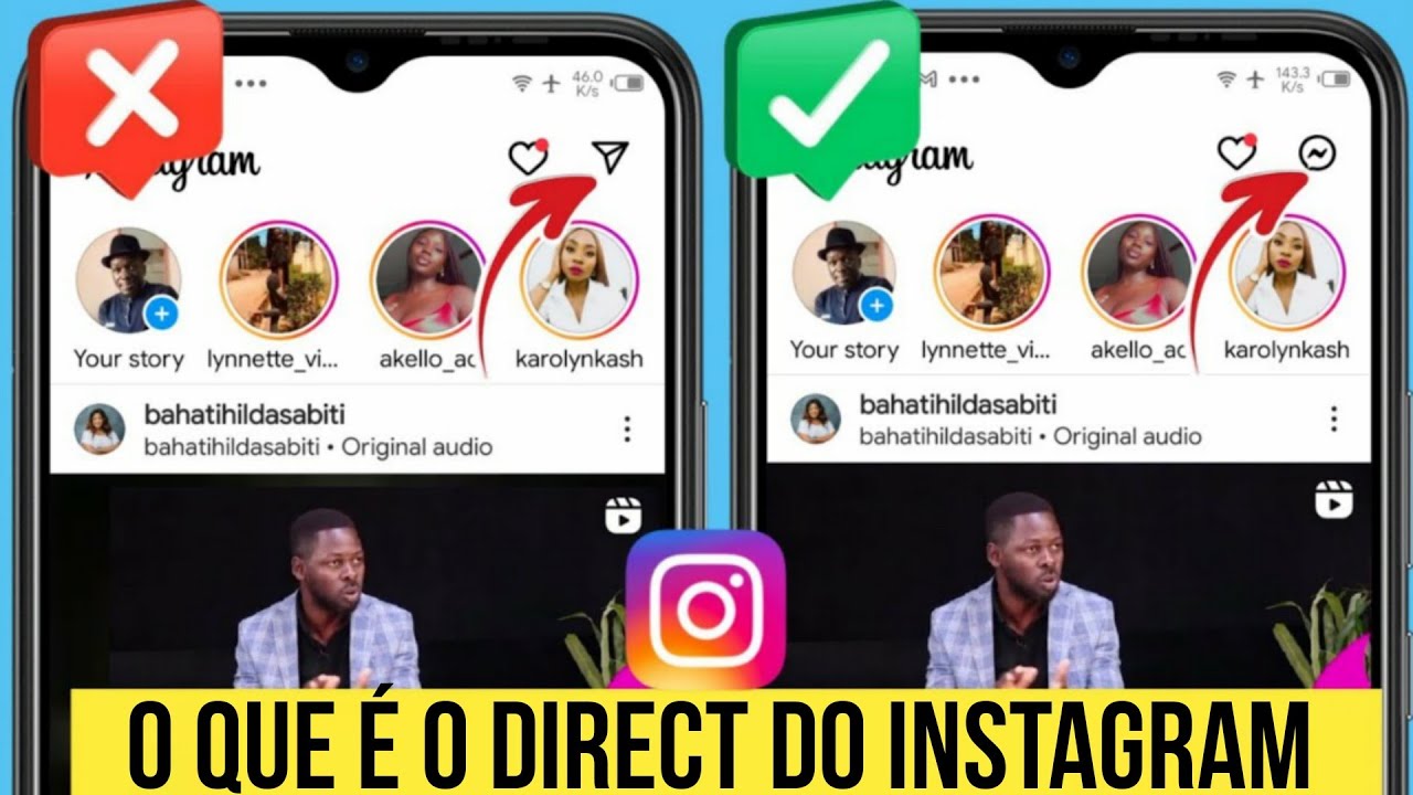 O QUE É E COMO USAR O DIRECT DO INSTAGRAM - YouTube