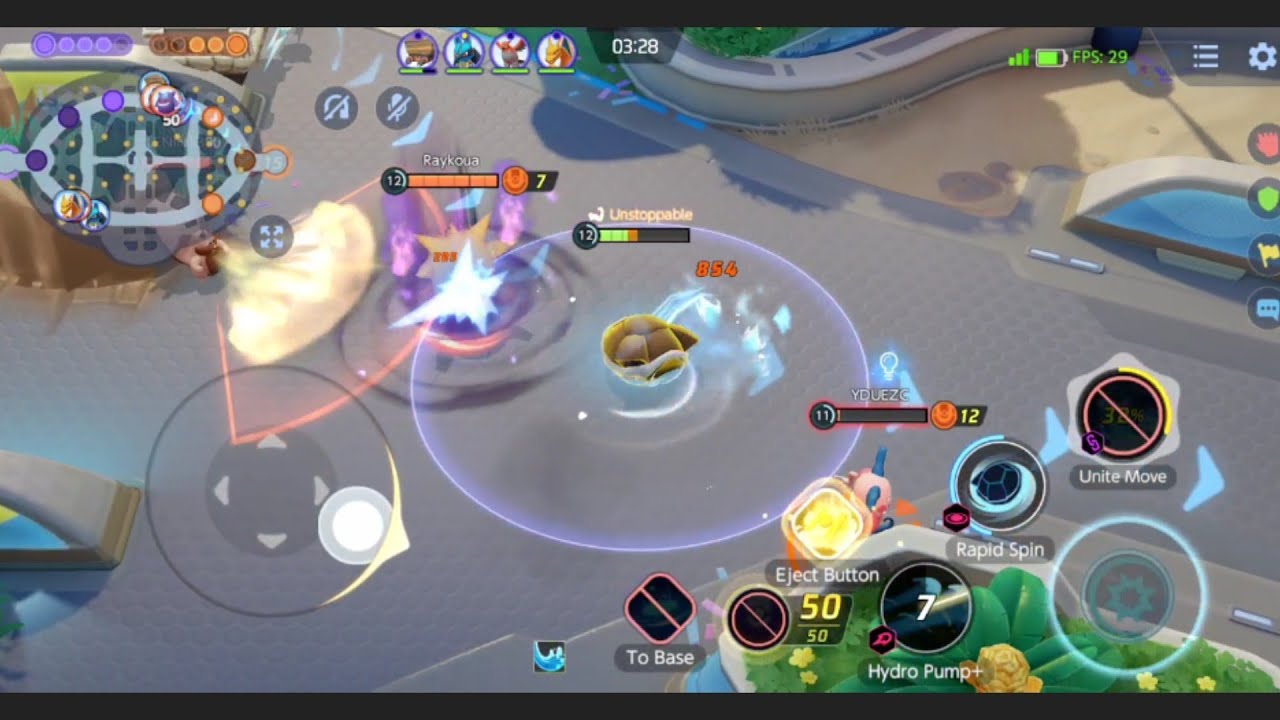 Rapid spin blastoise best attack ##POKEMON UNITE🎮 - YouTube