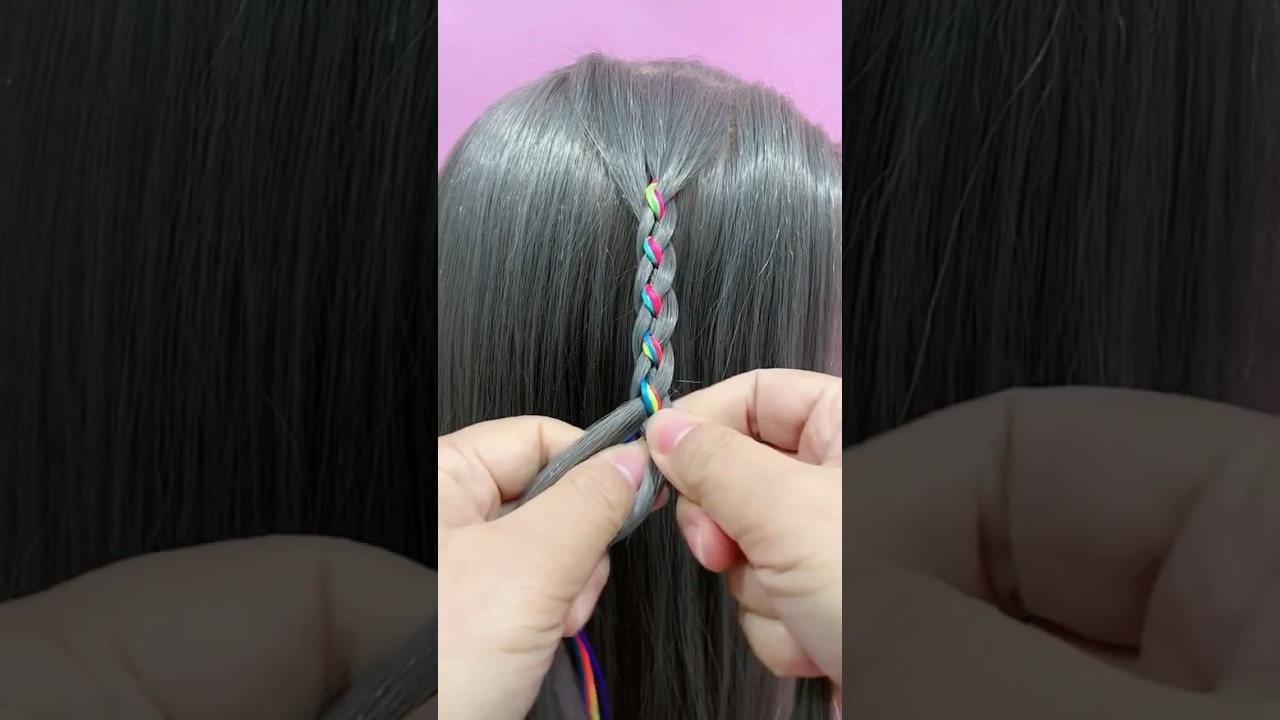 Goa braided hairstyle 😍🎀#shorts #hairstyle #hairstyleshorts #trending ...