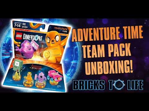 Adventure Time Team Pack Unboxing - Lego Dimensions Year 2 Wave 6 - YouTube