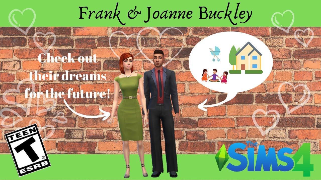 The Sims 4: Create A Sim || Frank & Joanne Buckleyღღ - YouTube