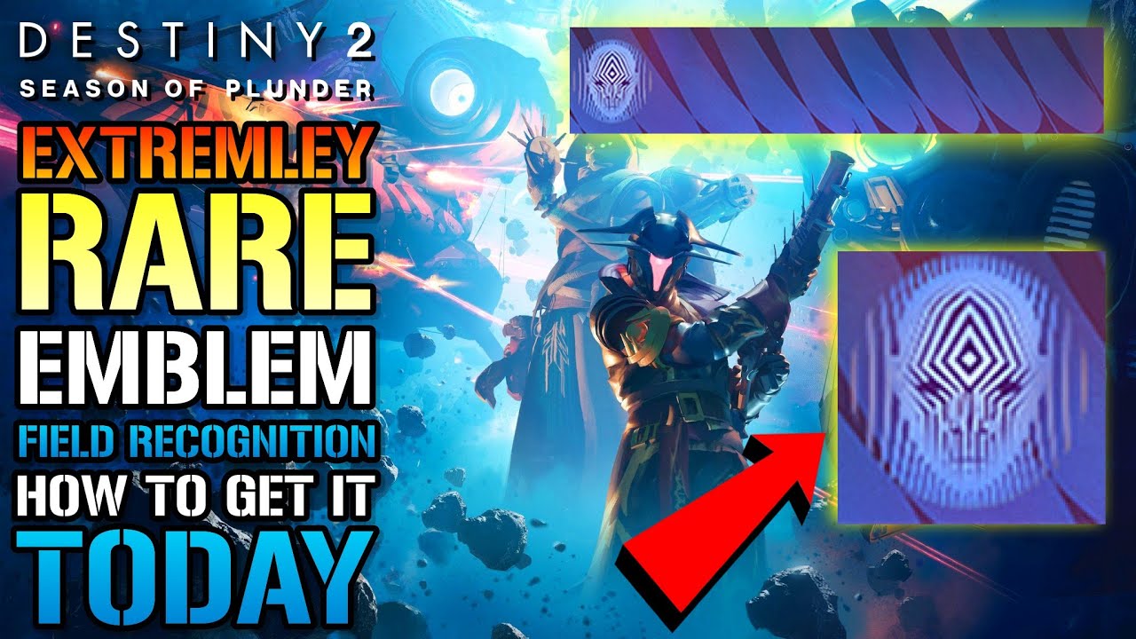 Destiny 2: Field Recognition! Very Rare Emblem! How To Get It TODAY For ...